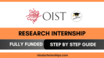 OIST Research Internship Program 2025 (Fully Funded) - Ideal Scholarships