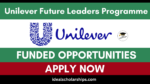 Unilever Future Leaders Programme 2025 - Ideal Scholarships